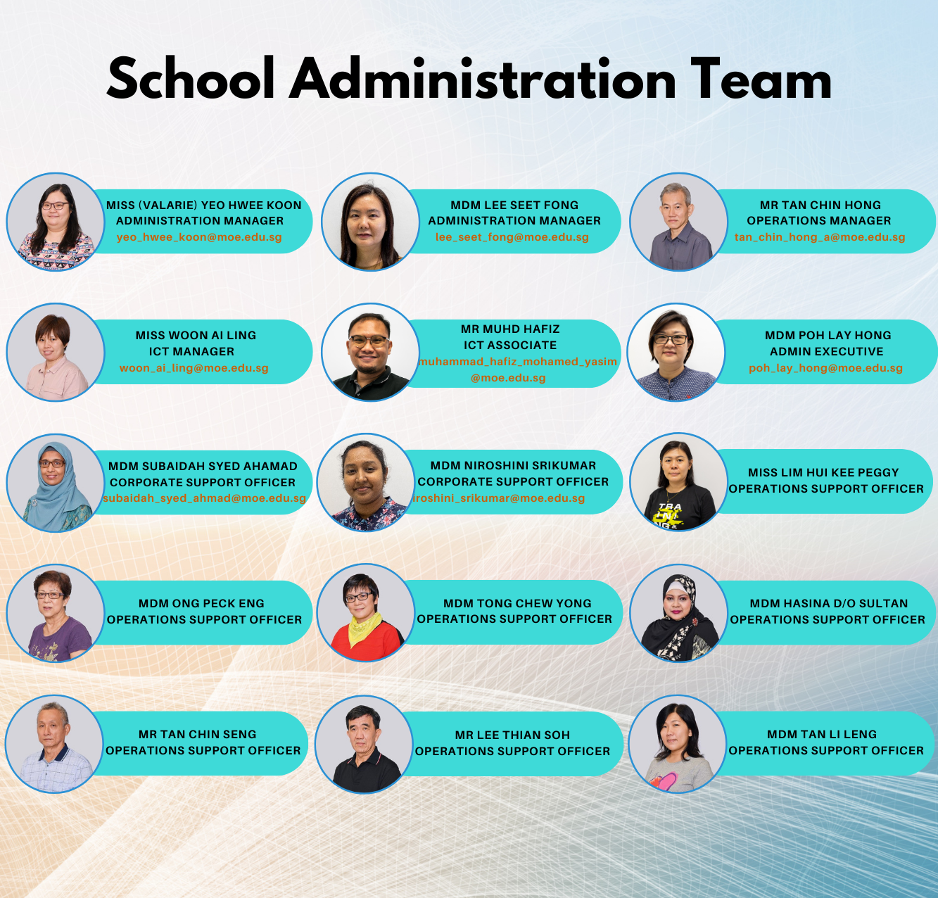 Executive and Administrative Staff